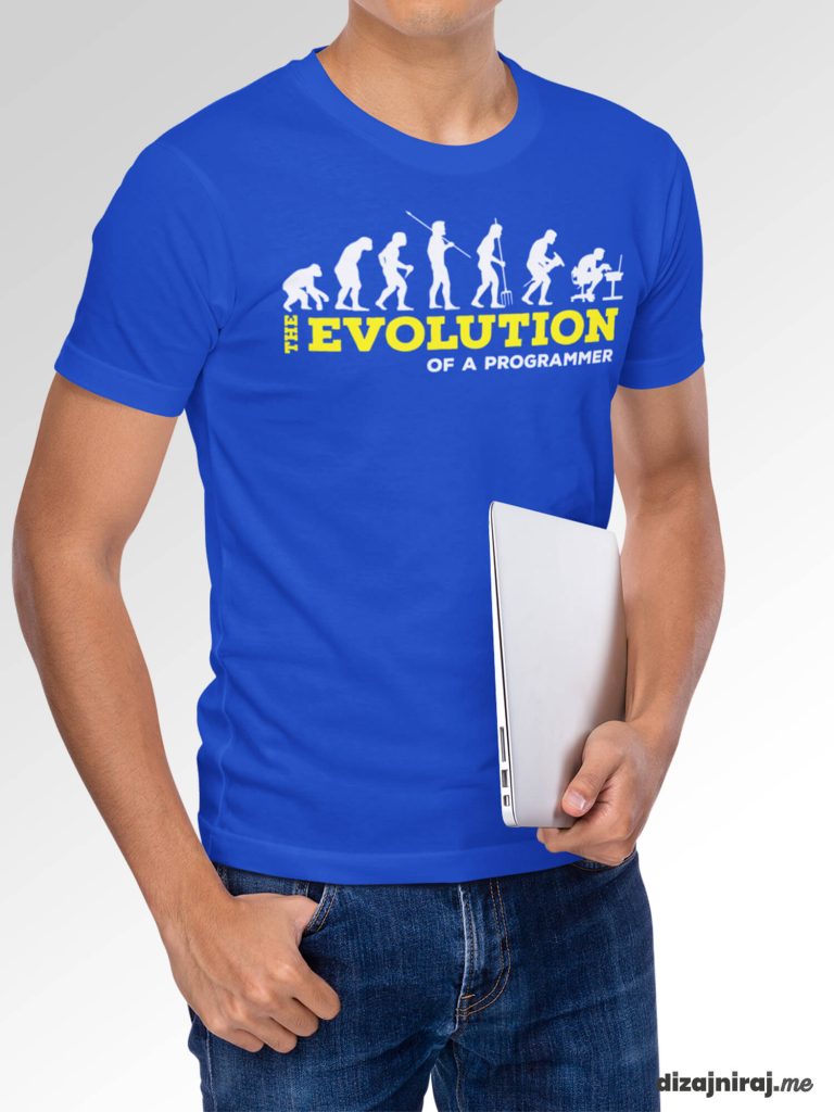 The Evolution of a programmer majica - Dizajniraj.me